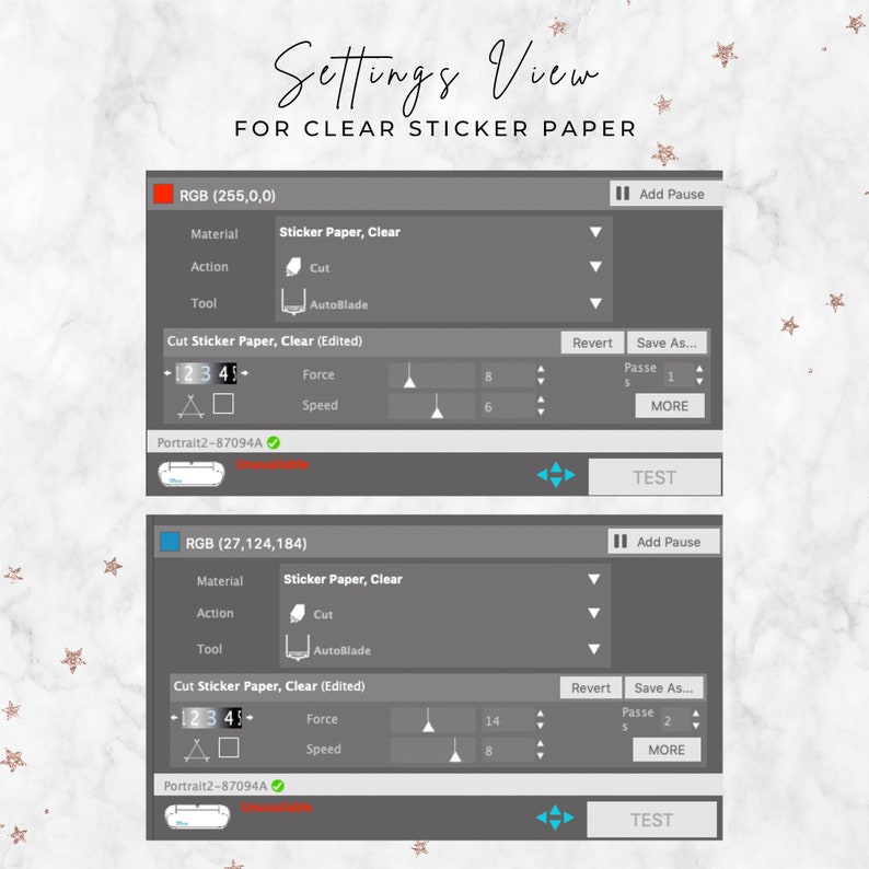 Printable Foil Ready Stickers // Magical Home, Foil Overlays, Foil ...