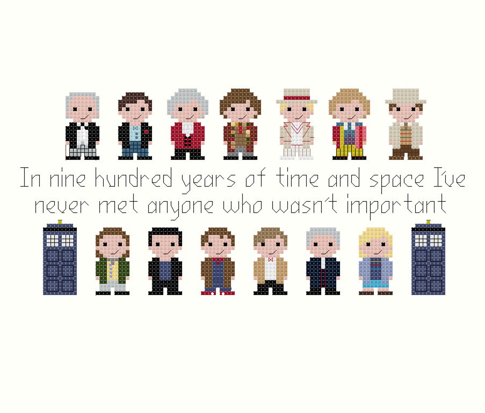 Dr Who PDF Cross Stitch Pattern Instant Download - Etsy