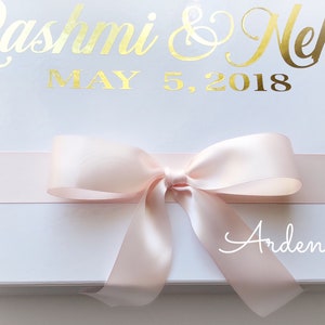 Personalized Extra Large Keepsake Box - Customize in Any Color Writing ...
