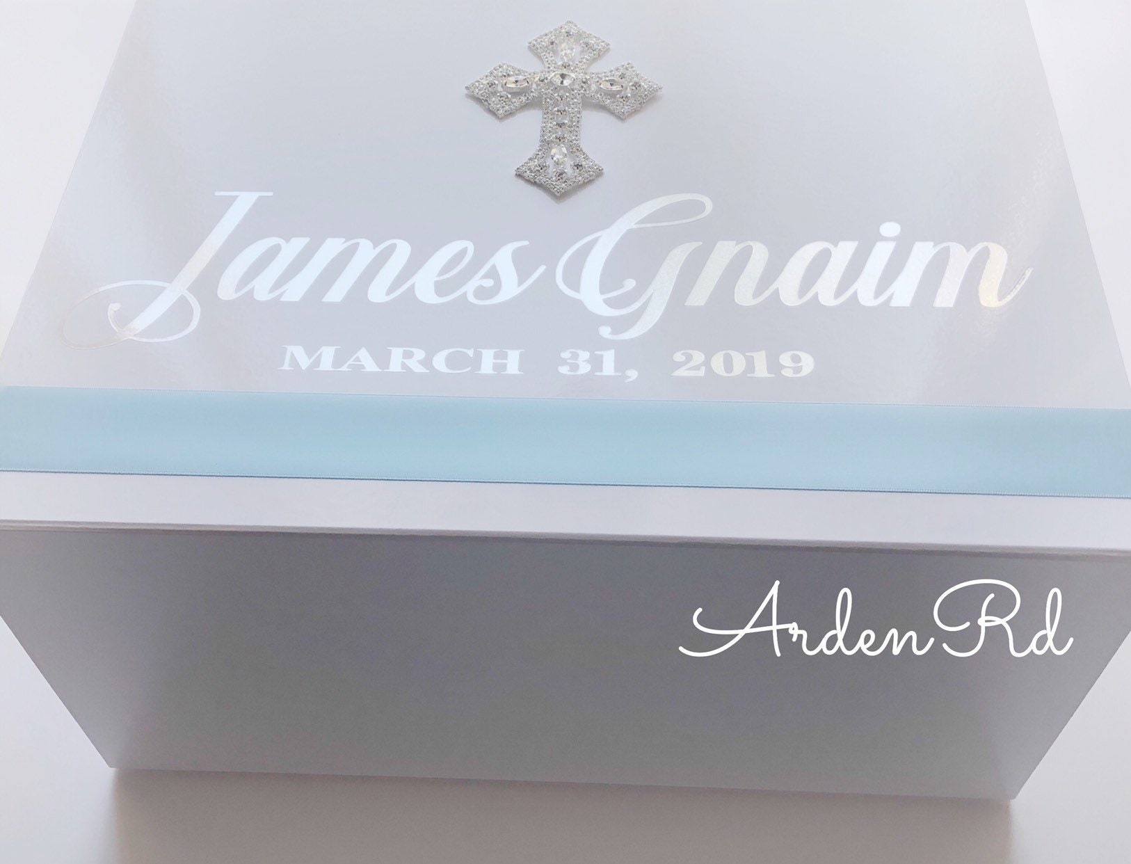 Personalized Extra Large Keepsake Box Customize in Any Color | Etsy