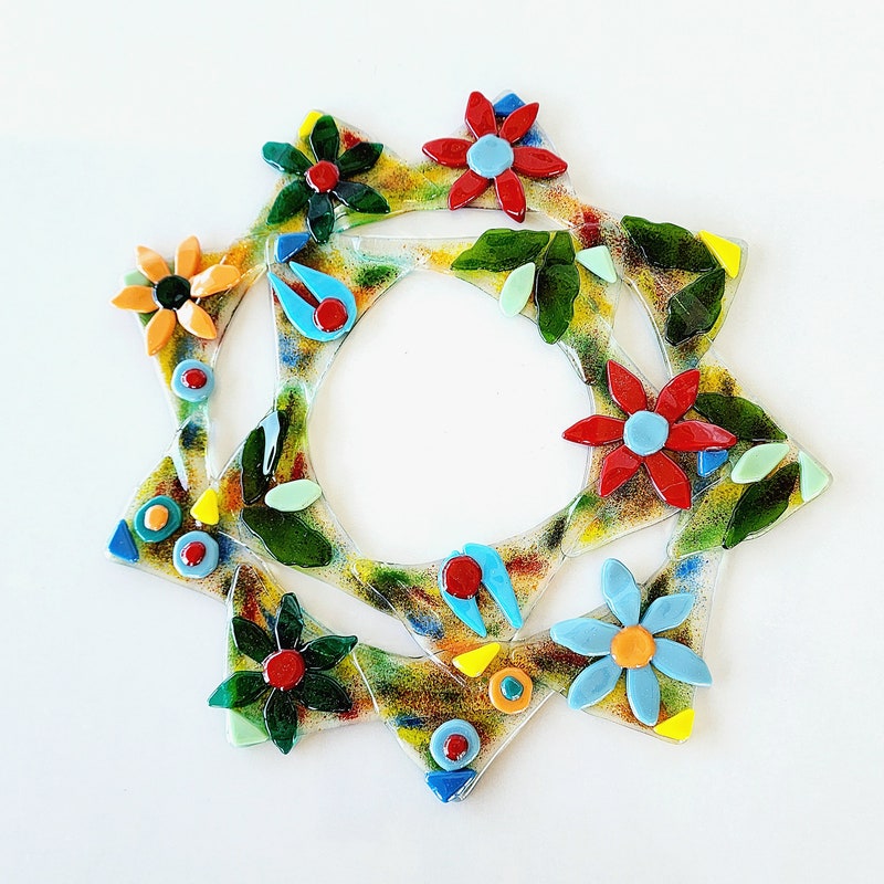 Glass Wreath - Etsy