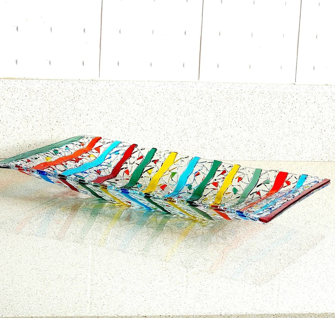 Glass Centerpiece for Dining Table ,modern Art Glass Bowl ,handmade ...