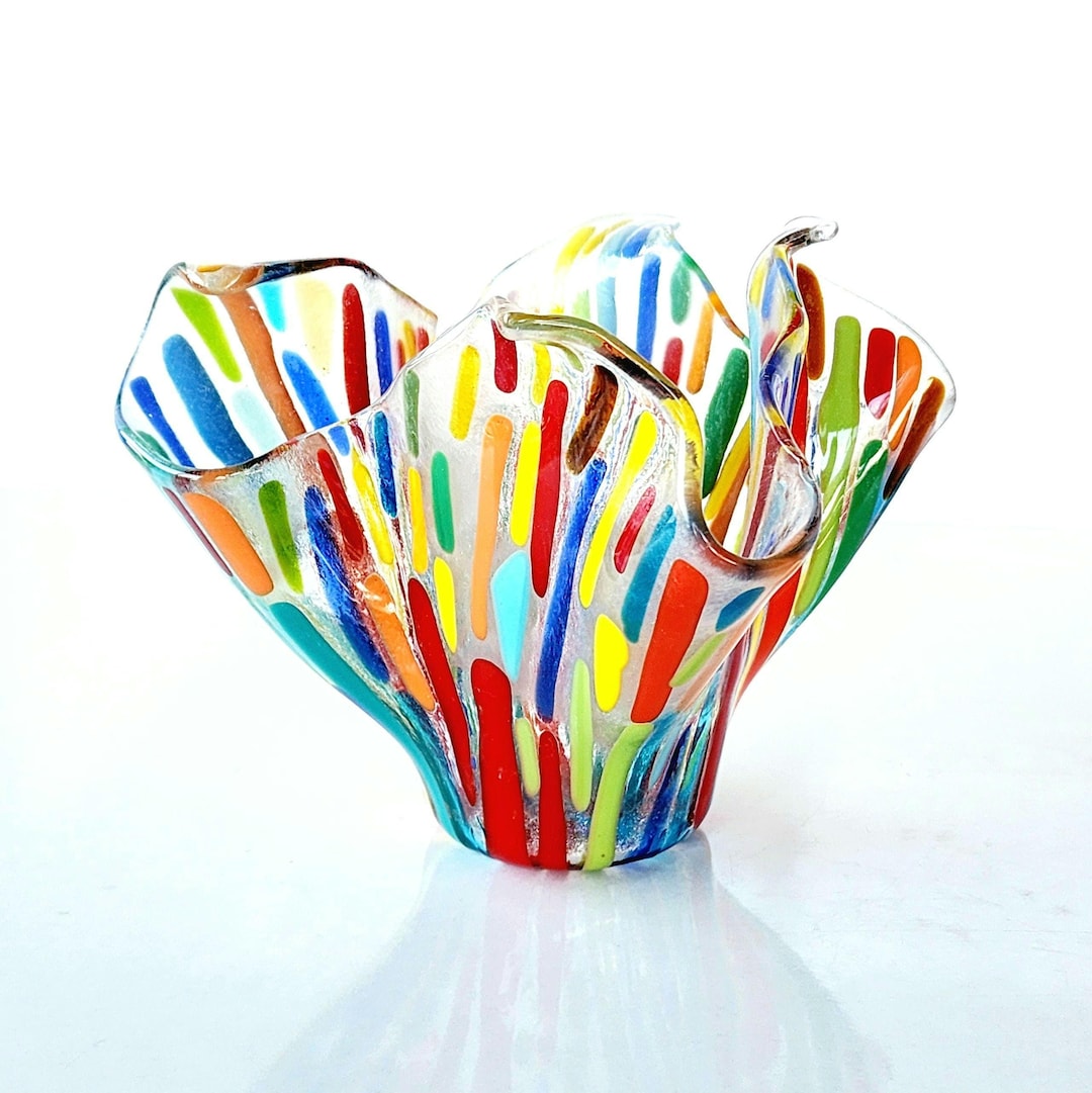 Artistic Decorative Glass Art for Tables, Centerpiece Glass Home Decor ...