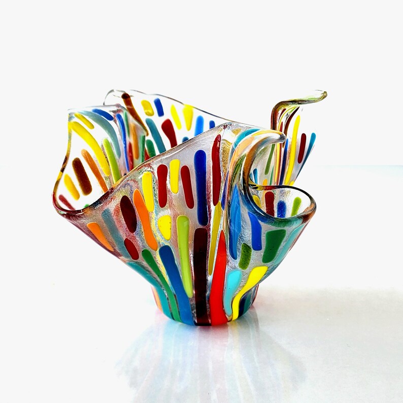 Artistic Decorative Glass Art for Tables, Centerpiece Glass Home Decor ...