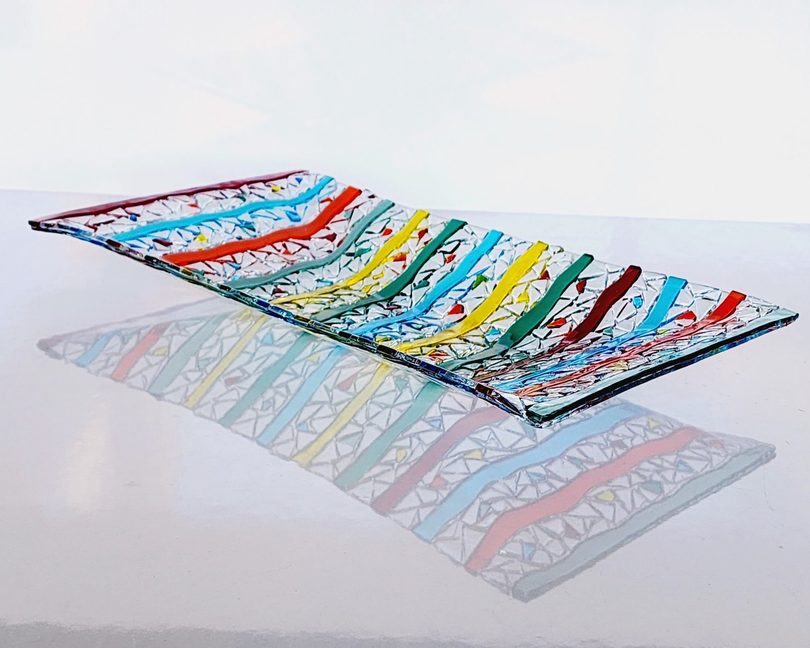 Glass Centerpiece for Dining Table ,modern Art Glass Bowl ,handmade ...