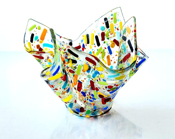 Artistic Decorative Glass Art for Tables, Table Centerpiece Glass Home ...