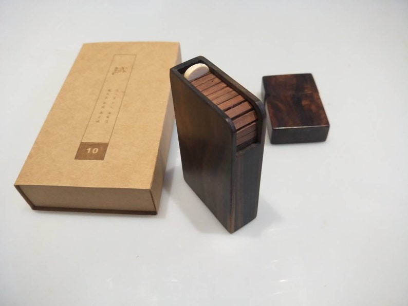 Handcrafted Ten Pack Cigarette Box Set - Unique Wooden Holder - Etsy