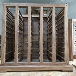 Handcrafted Walnut Jewelry Storage Cabinet With 50 Drawers - Etsy