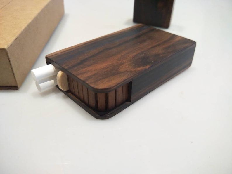 Handcrafted Ten Pack Cigarette Box Set - Unique Wooden Holder - Etsy