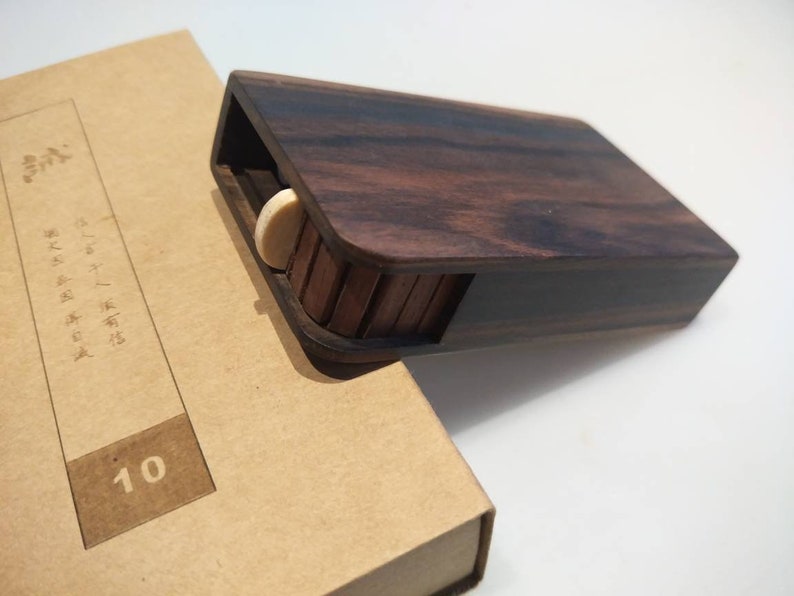 Handcrafted Ten Pack Cigarette Box Set - Unique Wooden Holder - Etsy
