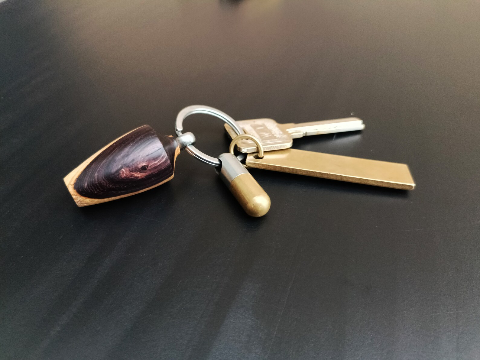 Personalized Wooden Key Chain - Custom Engraved Gift - Etsy