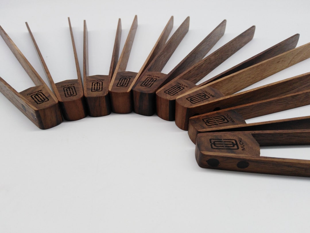 Kitchen Wooden Clip Baking Wooden Clip Black Walnut Wood Clip - Etsy