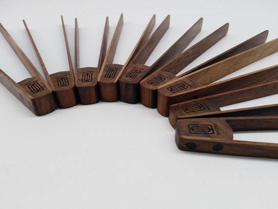 Kitchen Wooden Clip Baking Wooden Clip Black Walnut Wood Clip - Etsy