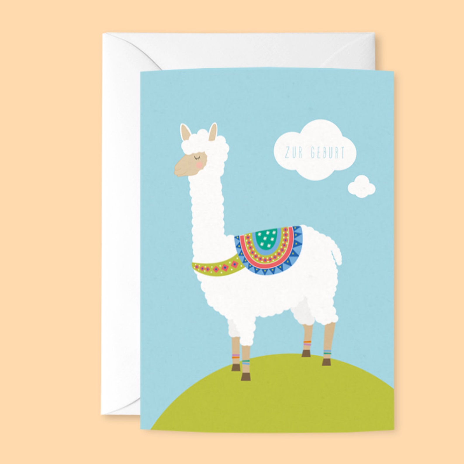Wrapping Paper alpaca - Etsy