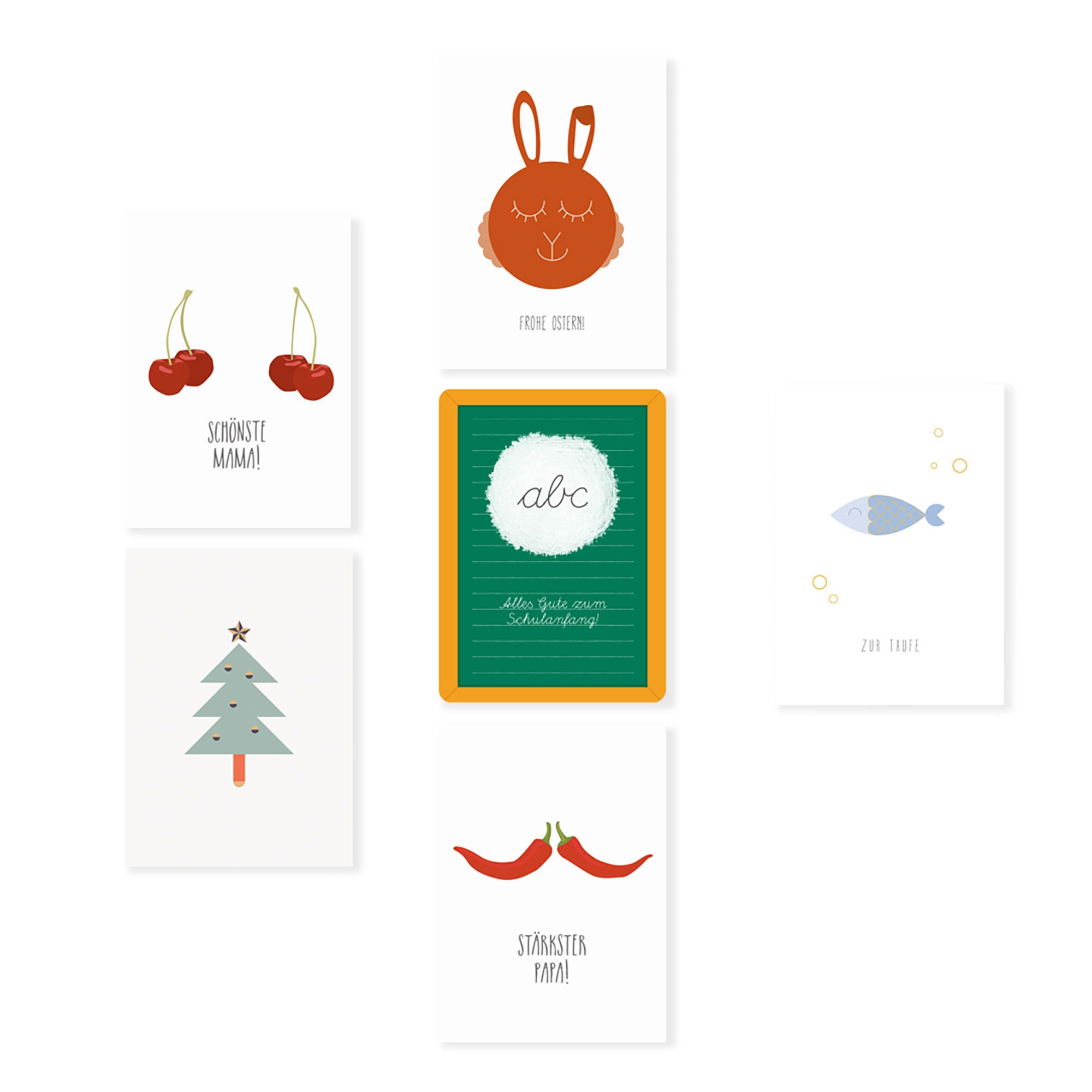 Postcard Set With 43 Cards - Etsy