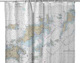 British Virgin Islands Chart - Etsy