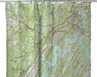 Watts Bar Lake Map - Etsy