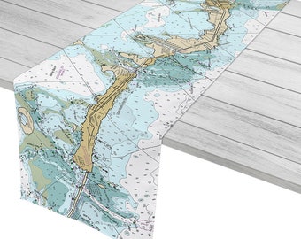 Map Table Runner | Etsy