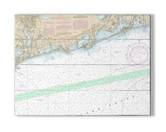 Ri Nautical Chart - Etsy