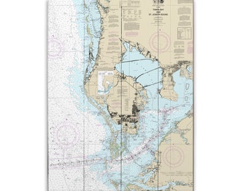 Tampa Nautical Chart - Etsy