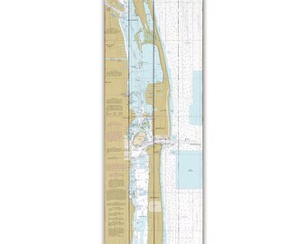 Nautical Map of Singer Island - Etsy