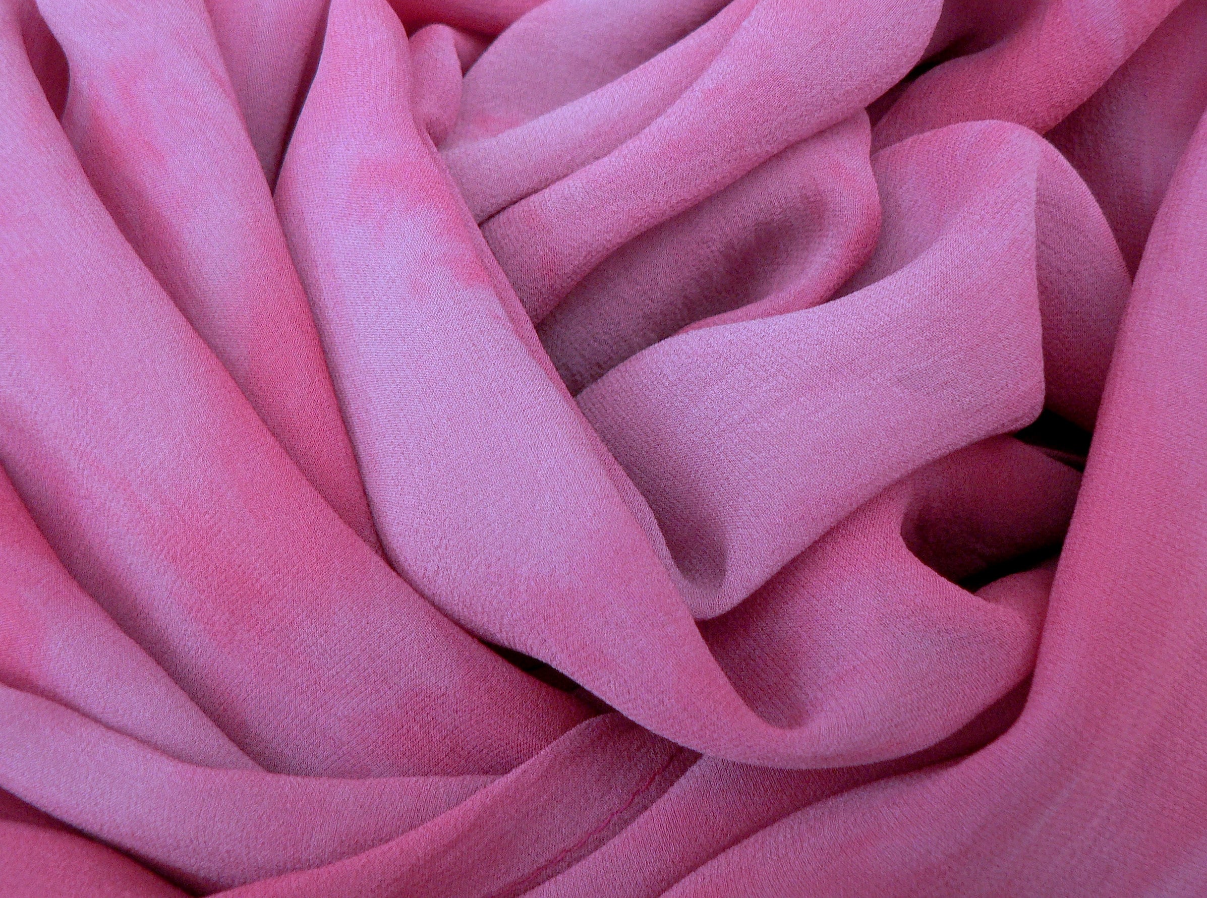 SS2020 Pure Silk Georgette Scarf 'vivid Sky' Handmade and Hand Dyed - Etsy