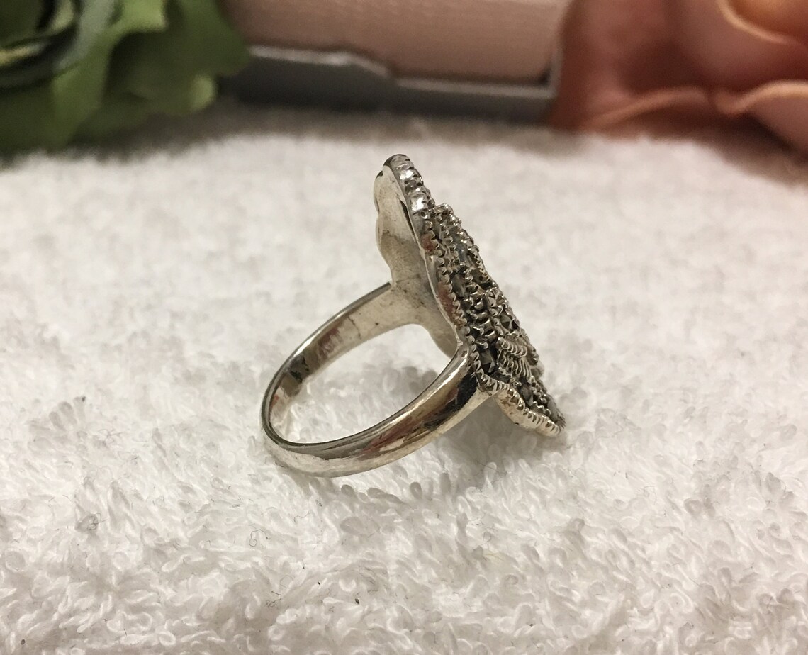 Stunning Vintage Antique ART DECO Sterling Silver and - Etsy