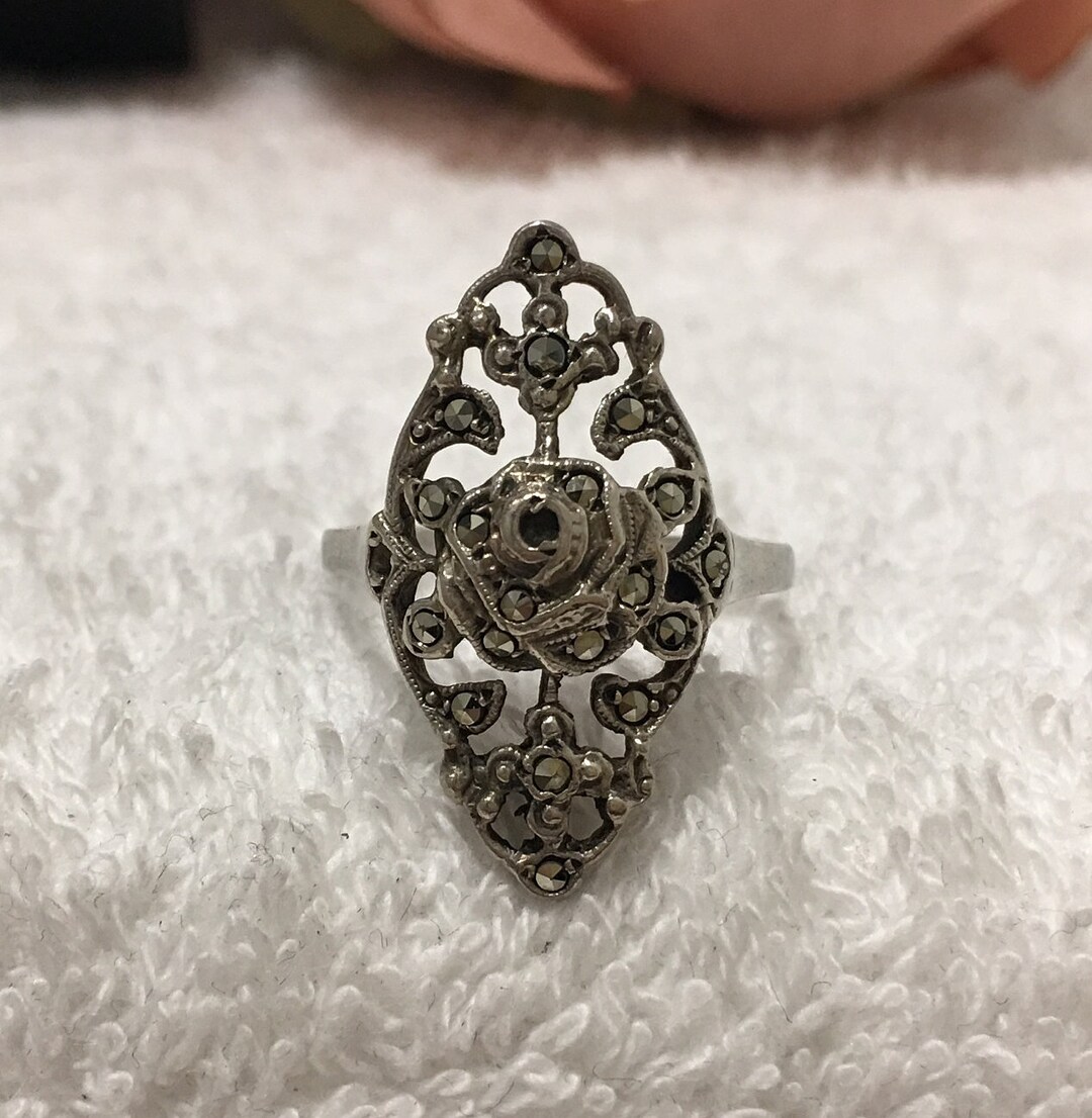 Reserved for Margret Ann Regan-stunning Vintage Sterling Silver Art ...