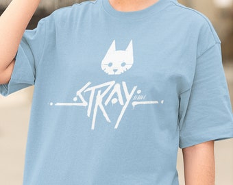 Stray Game Cat Shirt - Etsy