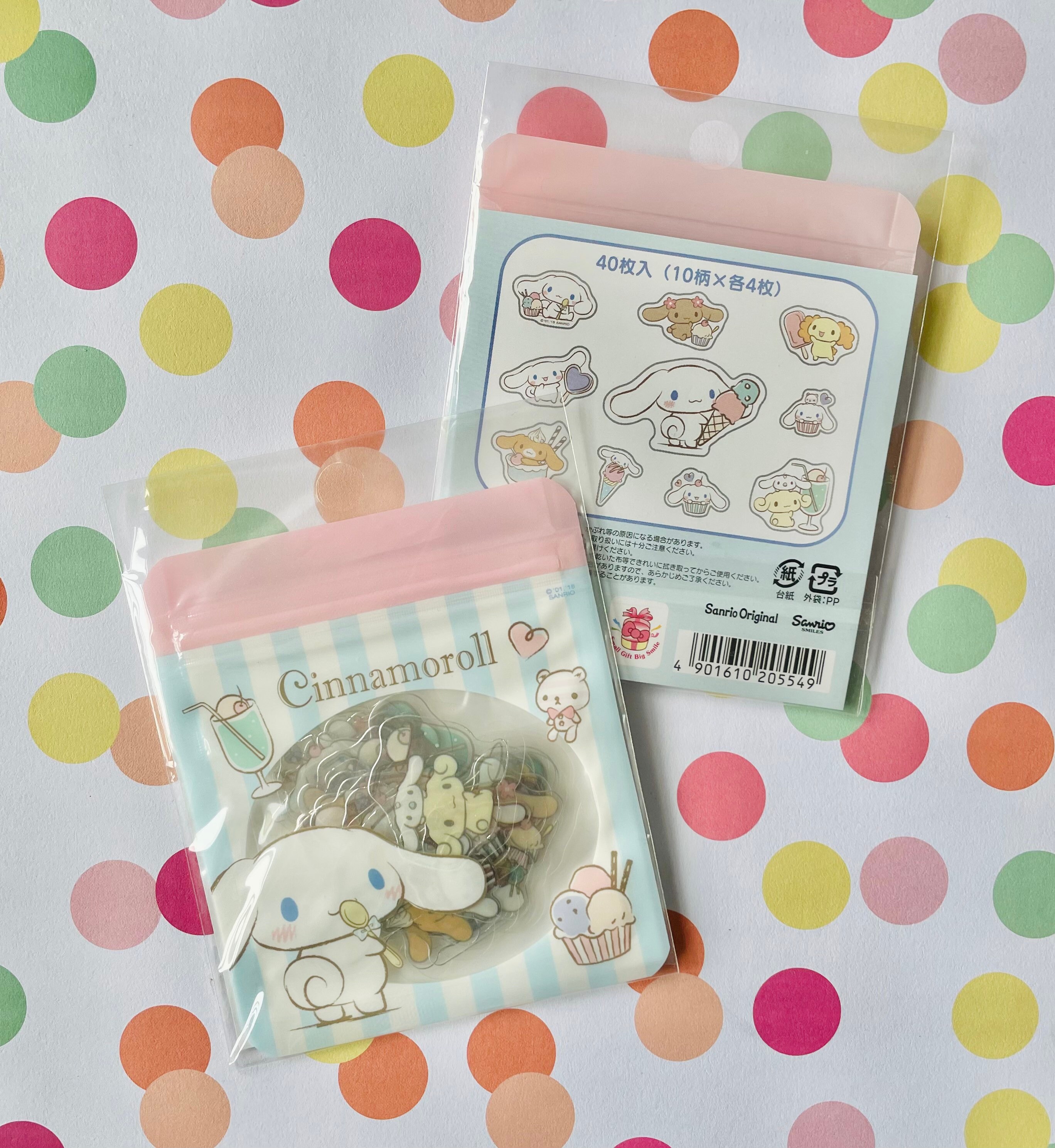 SANRIO Sticker Flakes: Jelly Flakes Hello Kitty, the Little Twin Stars ...