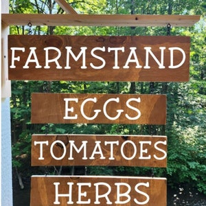 Farmstand Sign | Farm Market Sign | Menu Board Signs | Custom | Craft ...