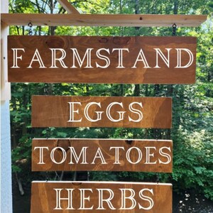 Farmstand Sign | Farm Market Sign | Menu Board Signs | Custom | Craft ...