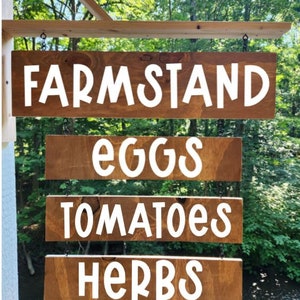 Farmstand Sign | Farm Market Sign | Menu Board Signs | Custom | Craft ...