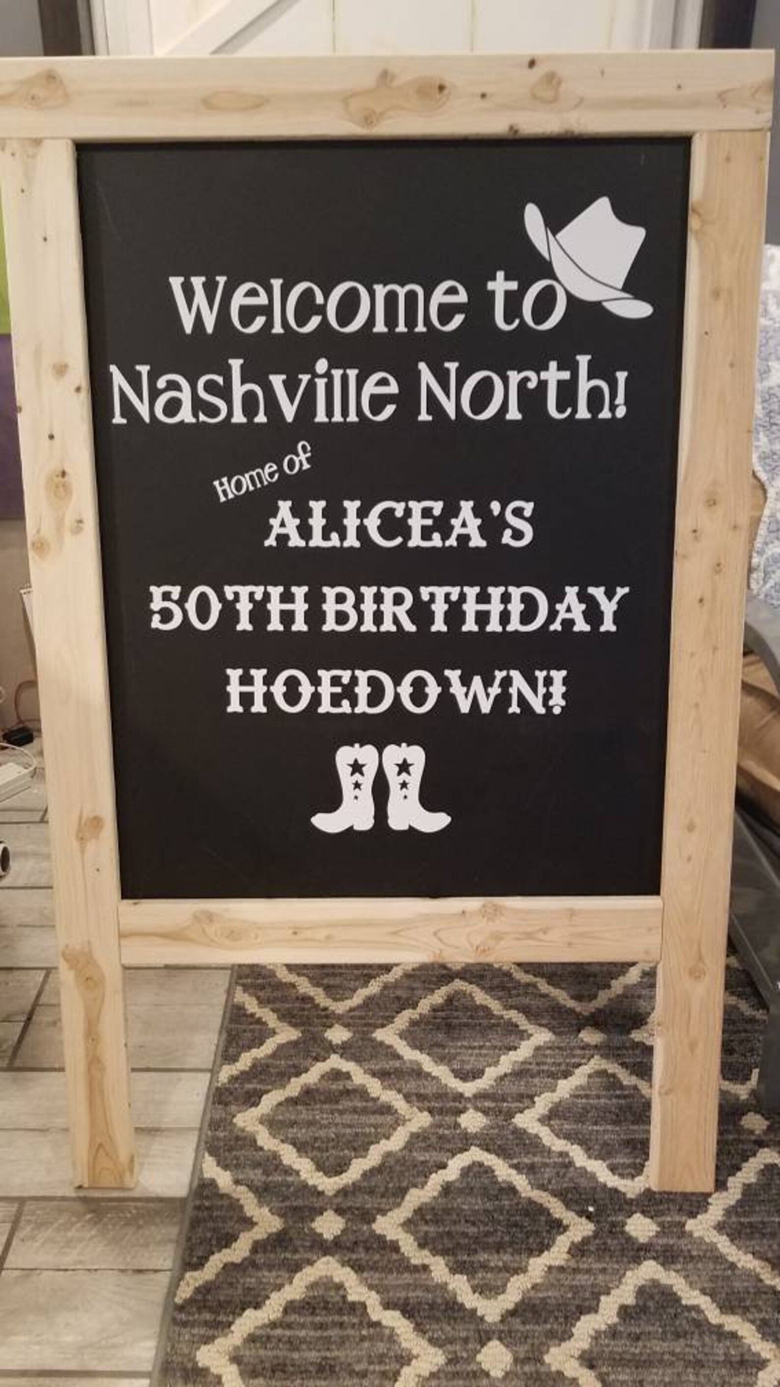 Custom Sidewalk Sign Business Sign Custom Easel Sign Large Business ...