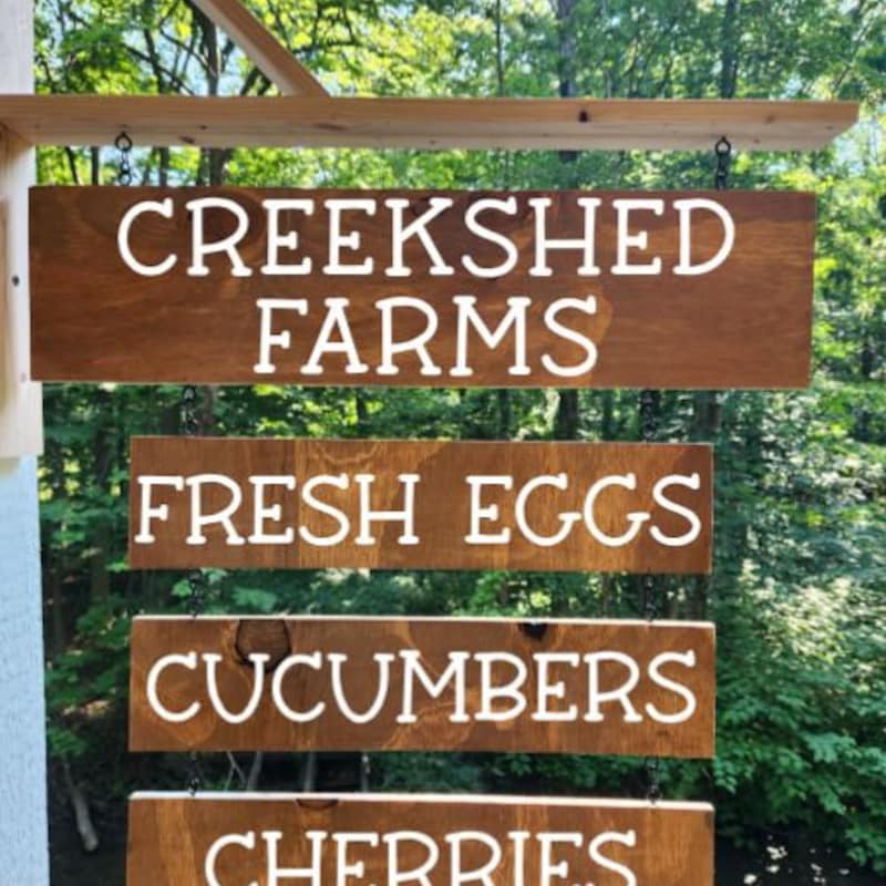 Custom Farmstand Signs - Etsy