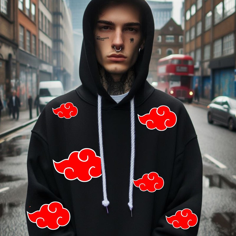 Akatsuki Hoodie - Etsy