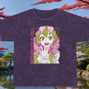 Mitsuri Kanroji Tee, Anime Tee, Demon Slay Tshirt, DS Anime Shirt ...