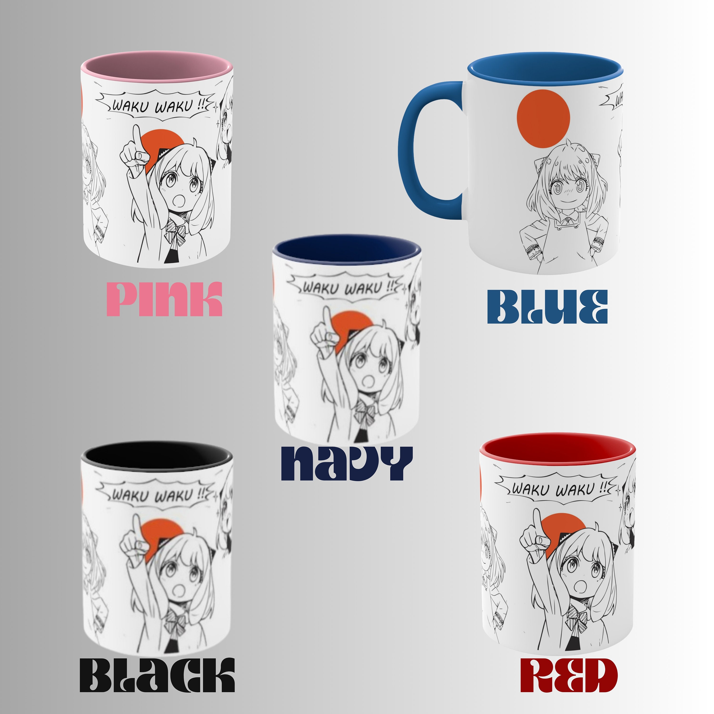 Anya Forger Mug, Anime Mug, Spy Family Anime Cup, Spyxfamily Mug, Anya ...