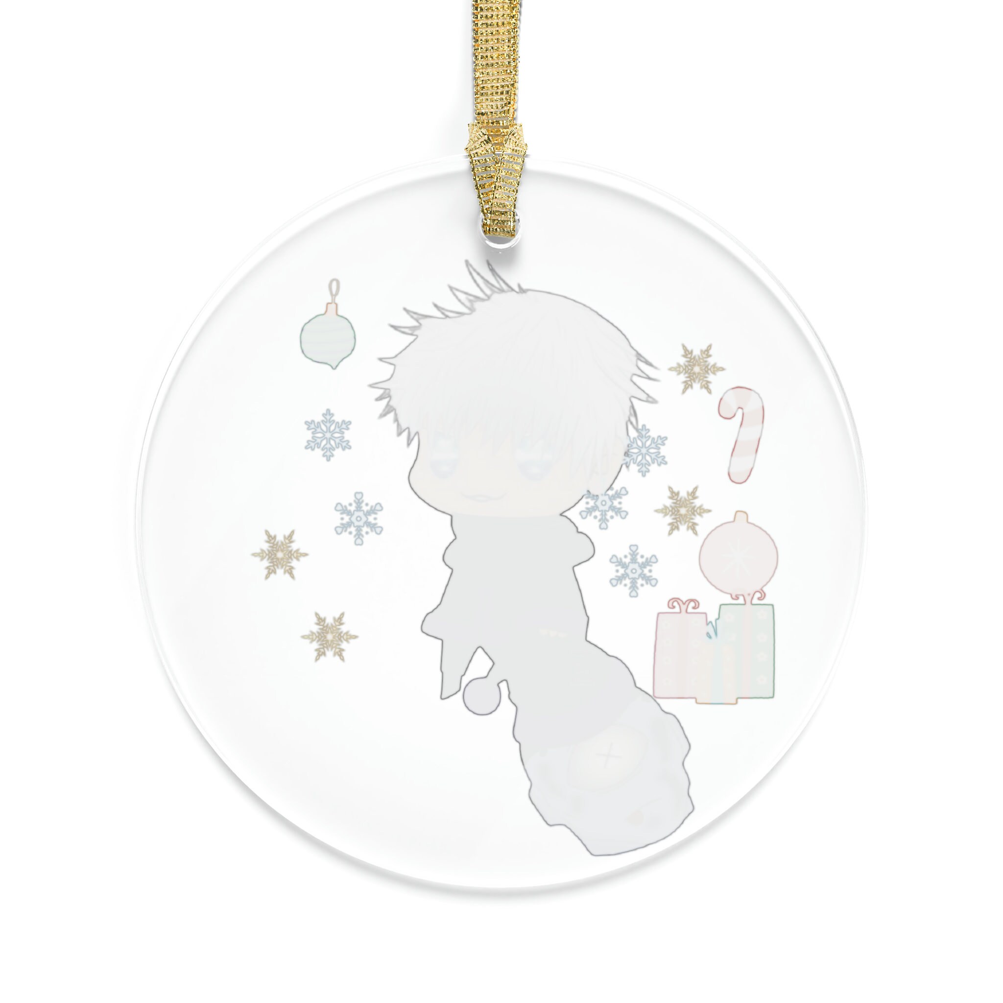 Gojo Satoru Ornament, Jujutsu Anime Holiday Decor, Jujutsu Ornament ...