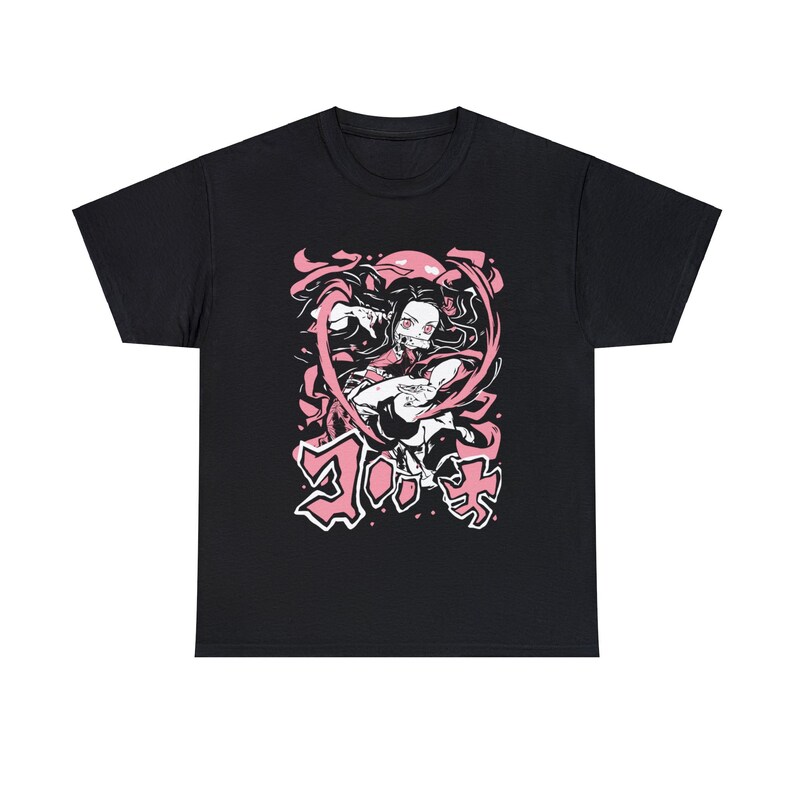 Nezuko Kamado Tee, Demon Slay Anime T-shirt, Anime Tee, Gift for Anime ...