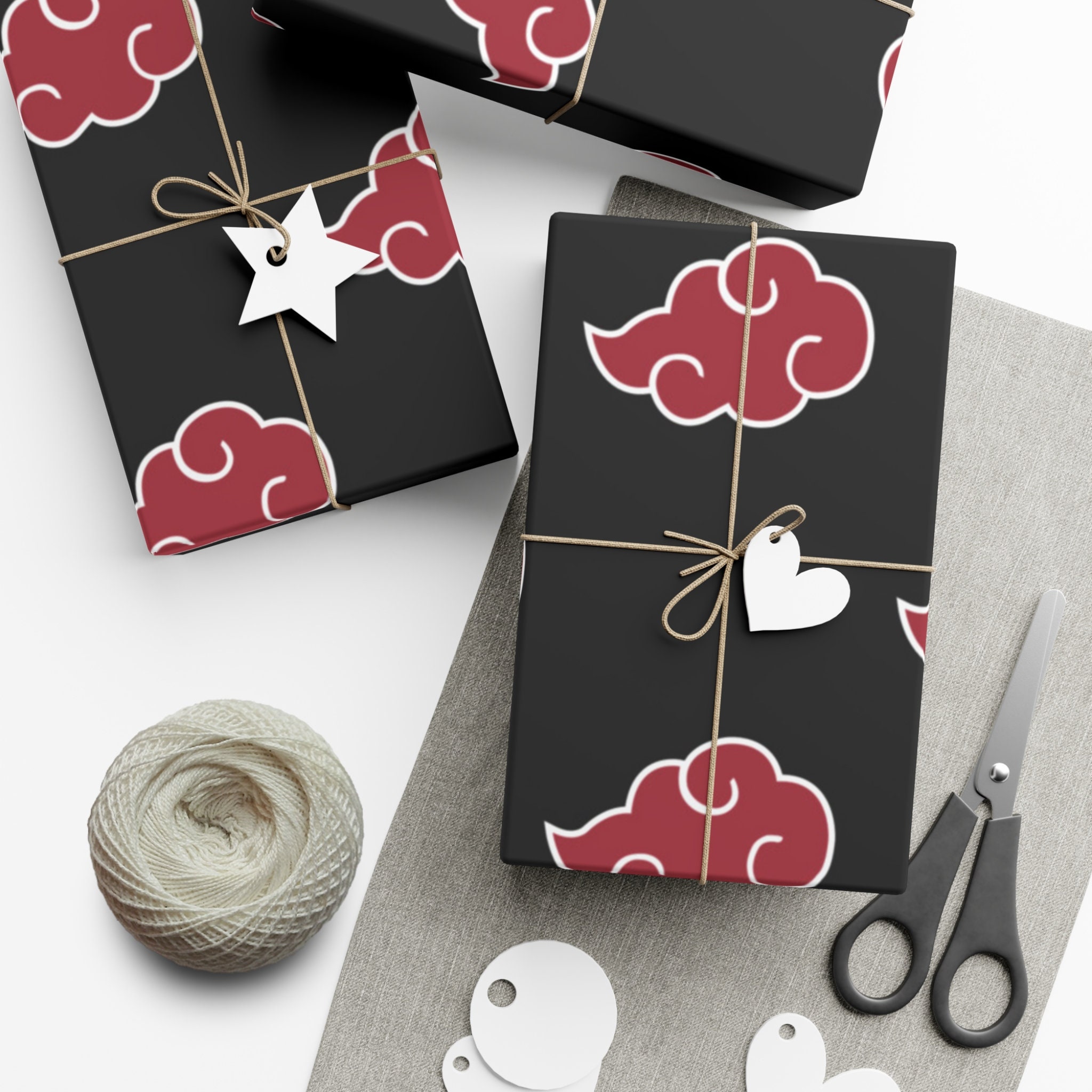 Akatsuki Gift Wrap, Hitachi Gift Wrapping Paper, Naruto Gift Wrap ...