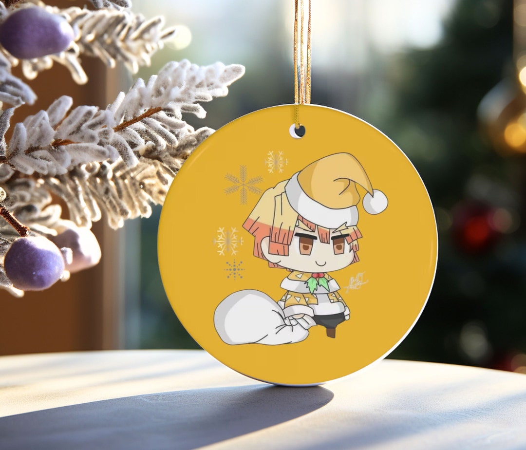 Anime Ornament, Zenits.u Demon Slay Ornament, Anime Christmas Ornament ...