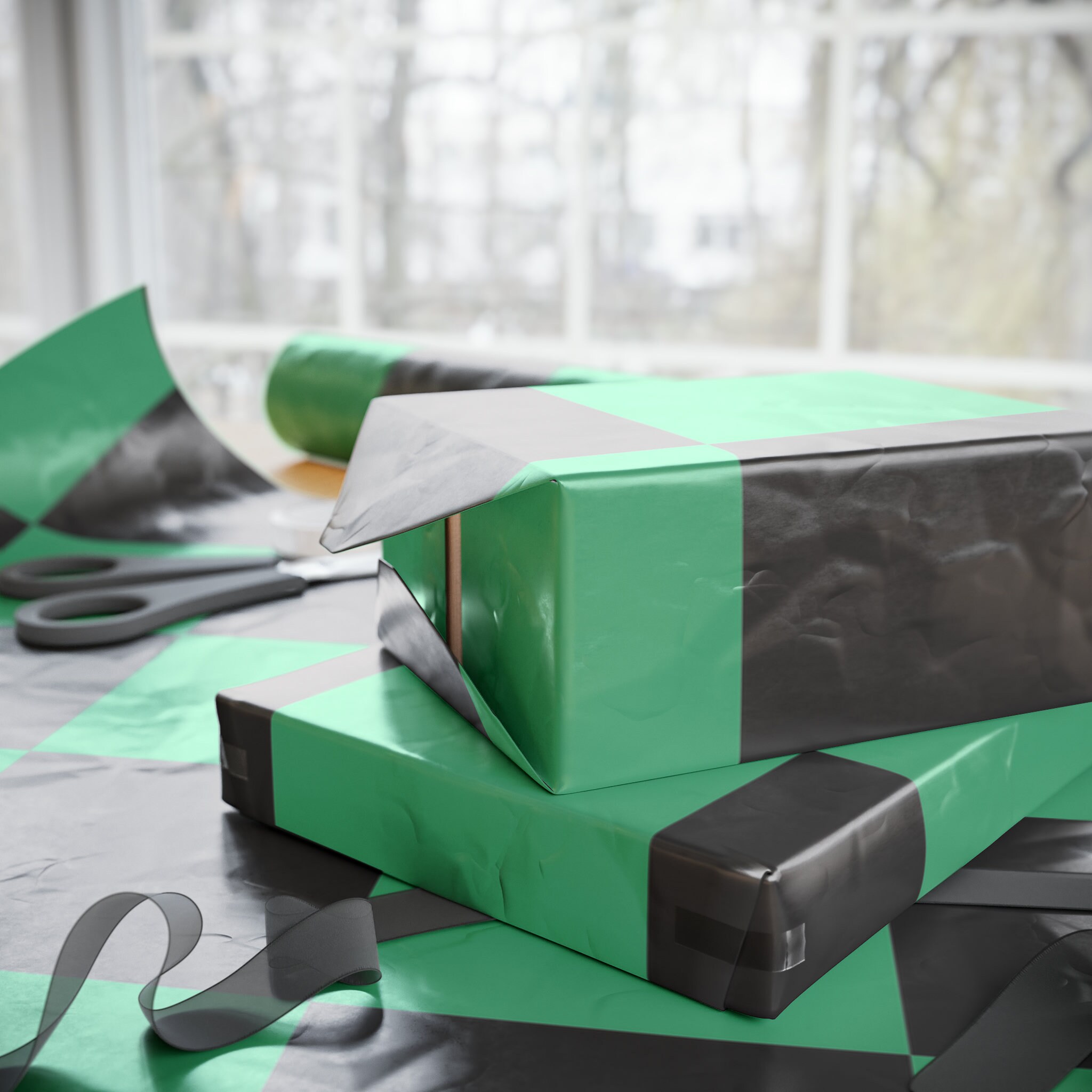 Anime Gift Wrap, Tanjiro Pattern Gift Wrap, Demon Slay Anime Wrapping ...