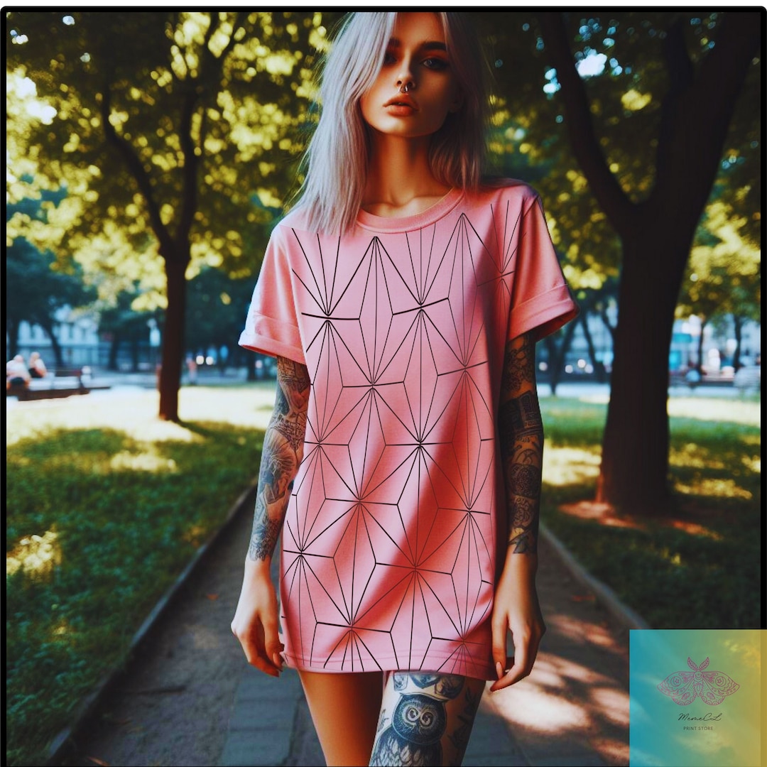 Anime Clothing, Nezuko Kamado Dress, Demon Slay Anime Cosplay T-shirt ...