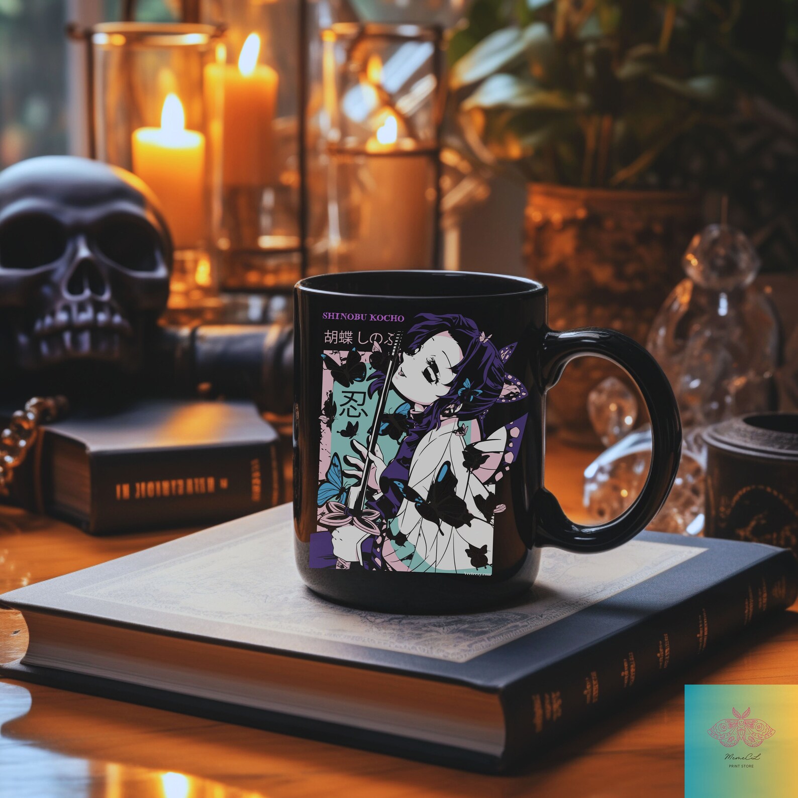 Shinobu Mug, Demon Slay Anime Mug, Anime Cup, Gift for Anime Fans ...
