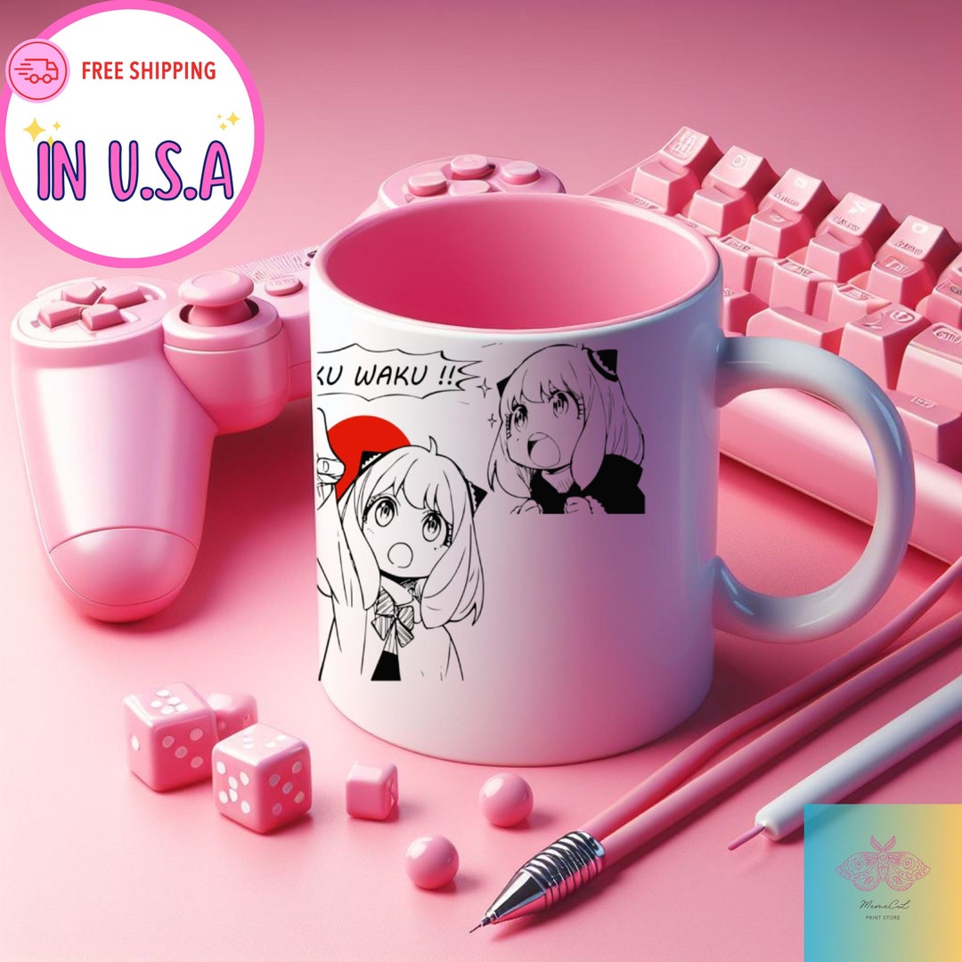 Anya Forger Mug, Anime Mug, Spy Family Anime Cup, Spyxfamily Mug, Anya ...