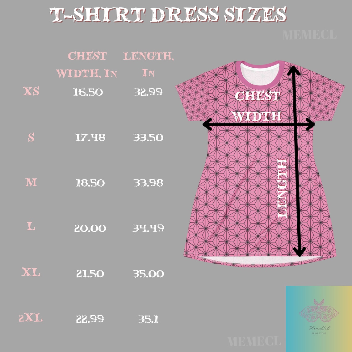 Anime Clothing, Nezuko Kamado Dress, Demon Slay Anime Cosplay T-shirt ...