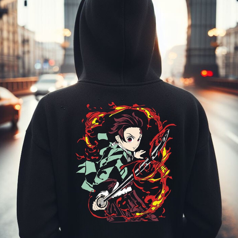 Demon Slayer Hoodie - Etsy