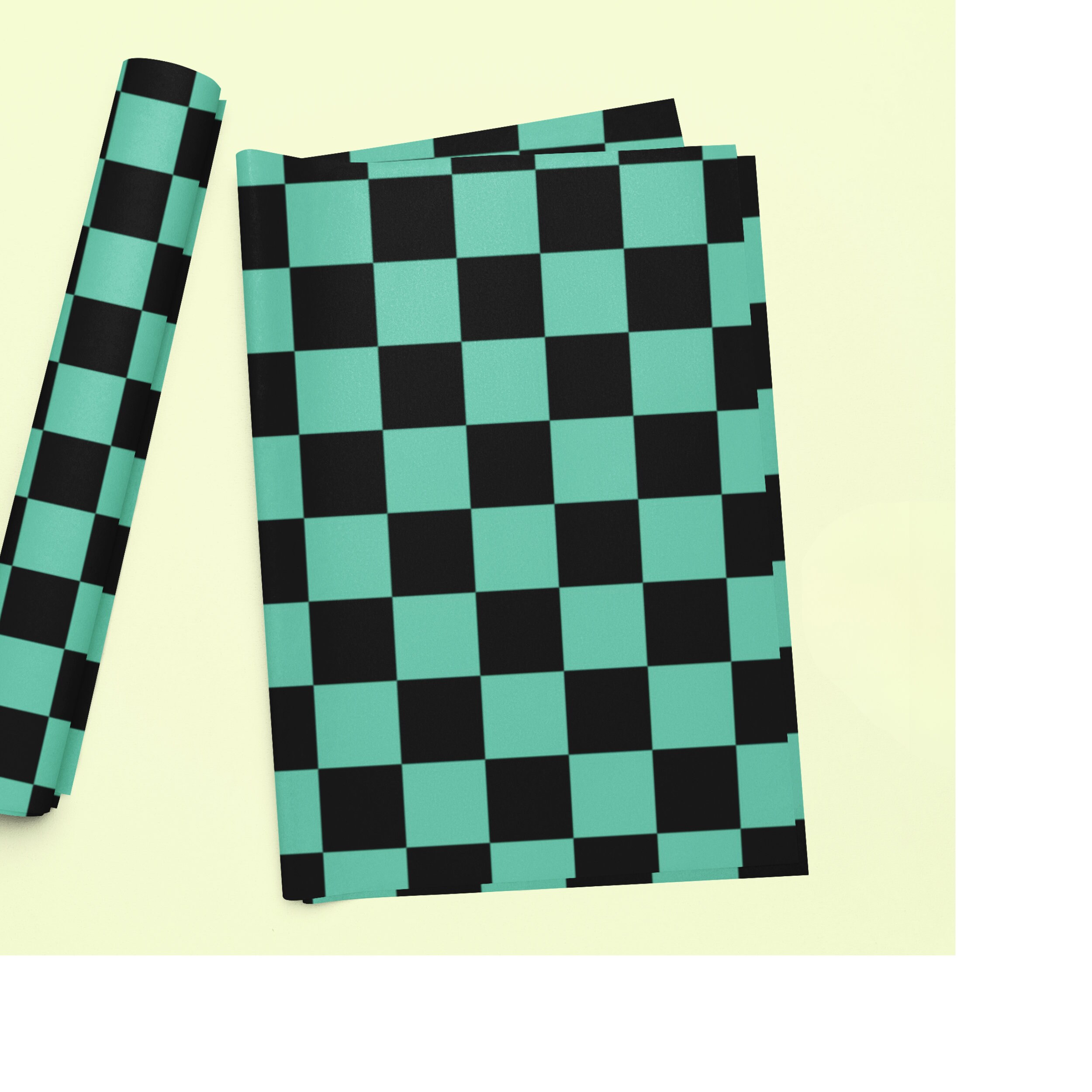 Anime Gift Wrap, Tanjiro Pattern Gift Wrap, Demon Slay Anime Wrapping ...