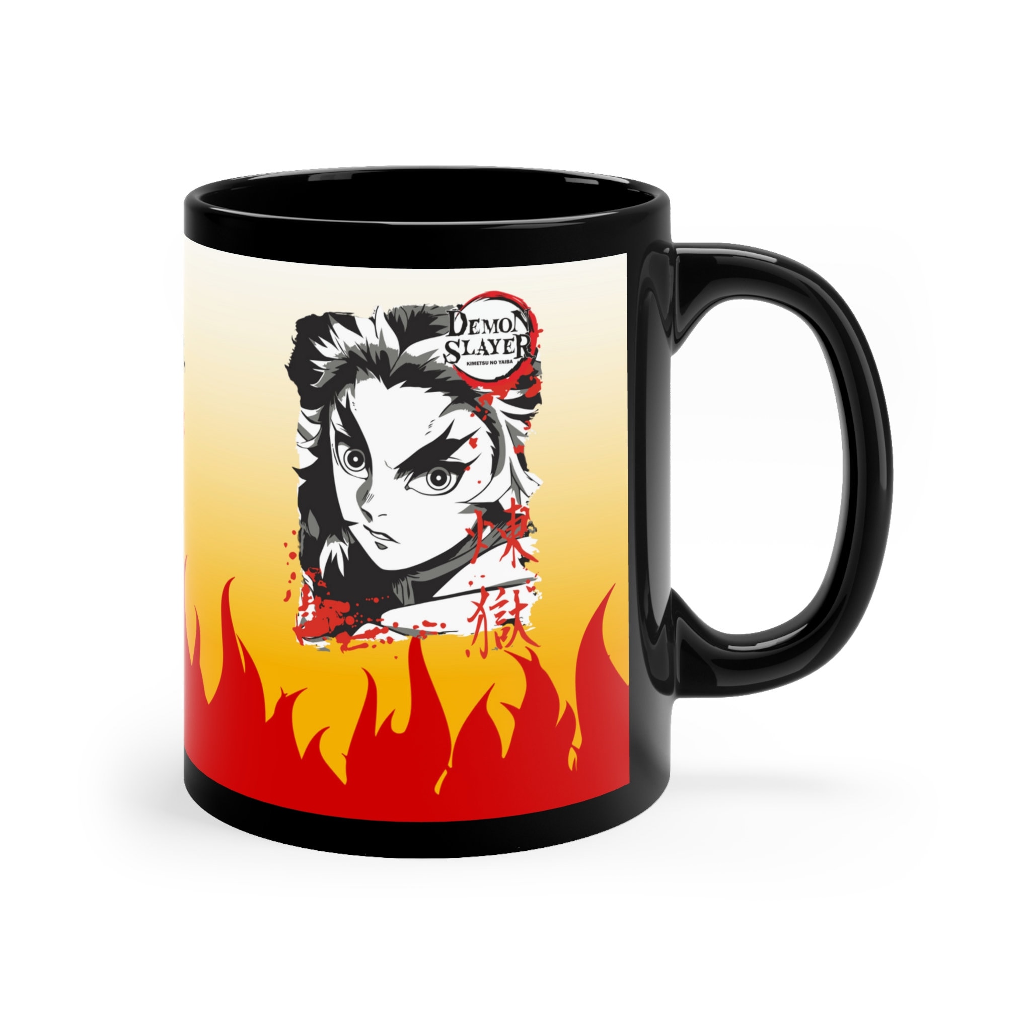 Anime Mug, Demon Anime Mug, Slayer Anime Inspired Ceramic Mug, Set Your ...